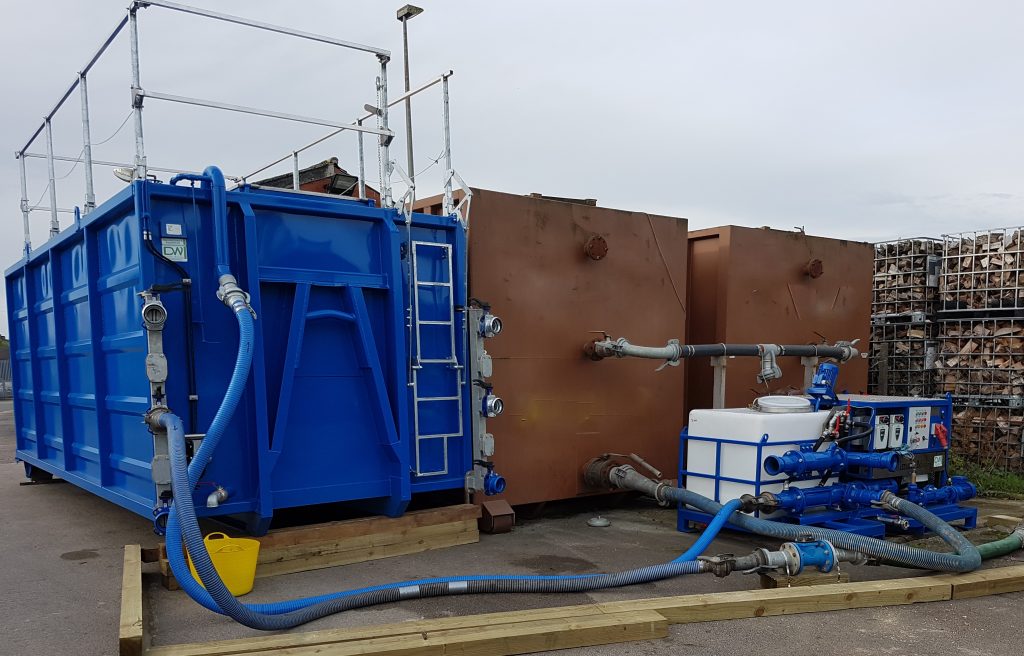 Sludge Dewatering Containers - Dexter Watson