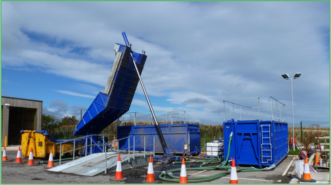 Portable Wet Waste Reception Station - Dexter Watson