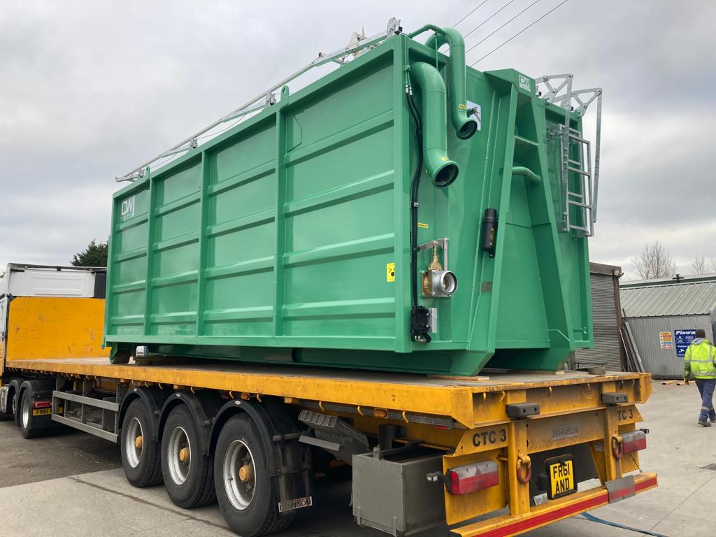 Coarse Screening Container - Dexter Watson