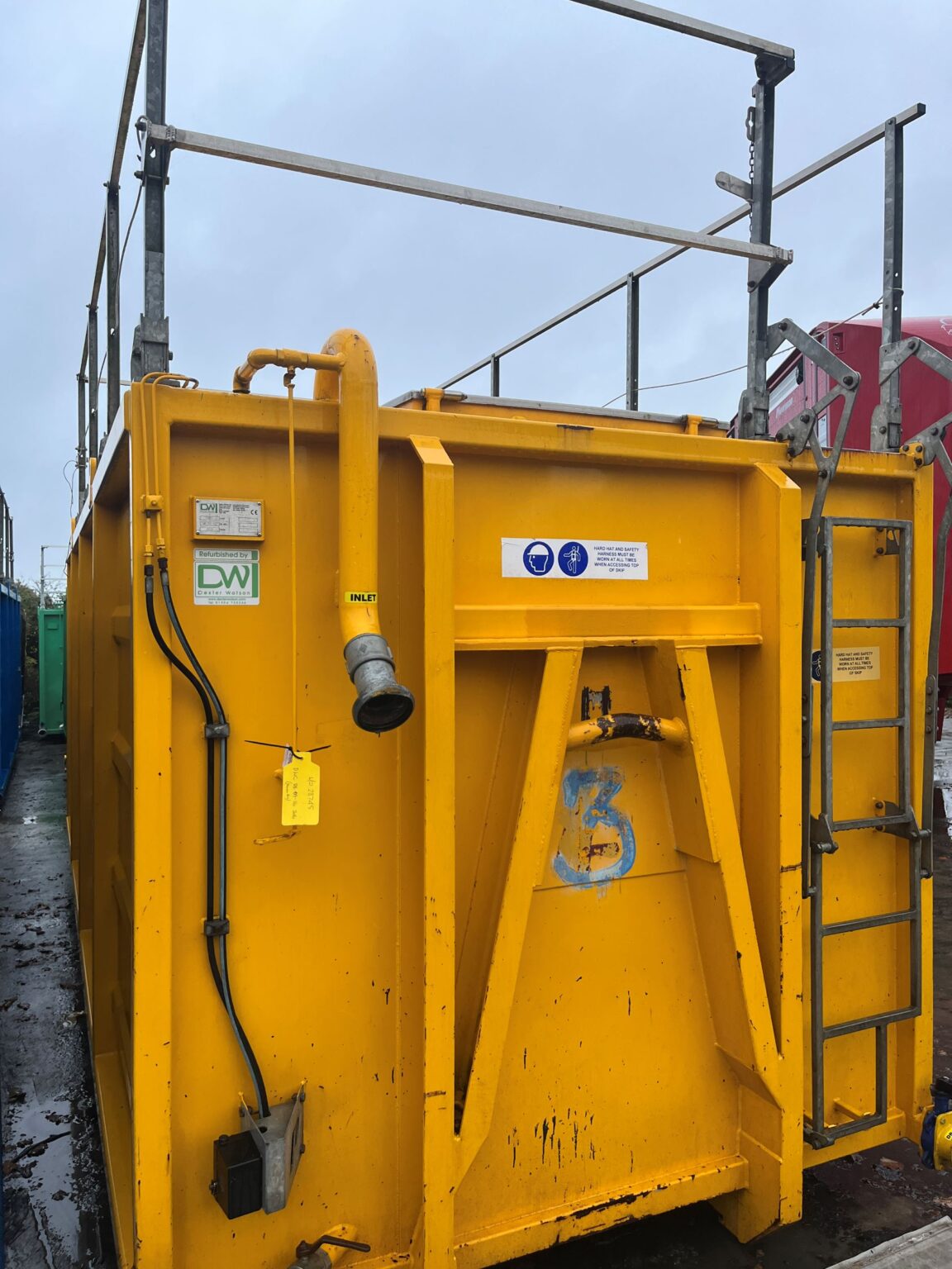 Dewatering Container - Dexter Watson
